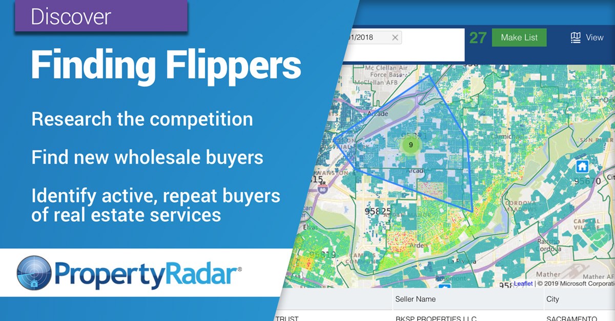 Finding Flippers: Find active flip investors in your market