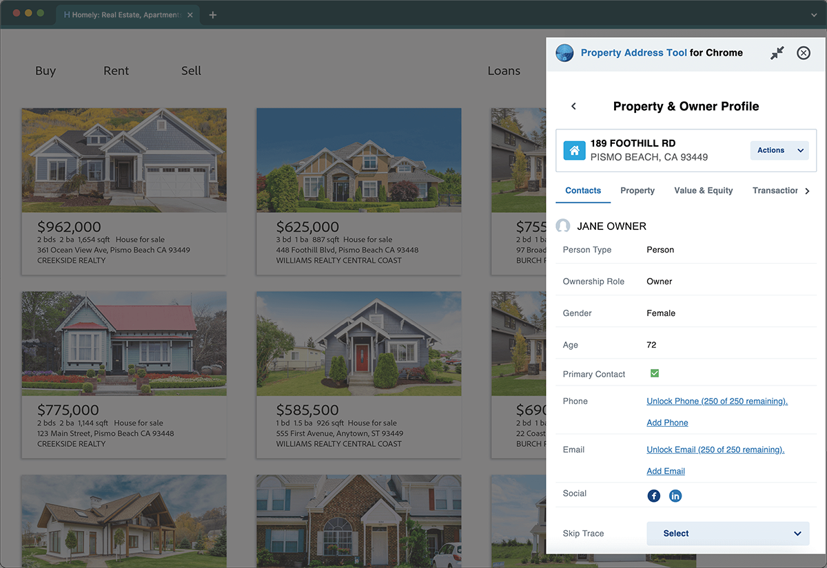 Chrome Extension Page